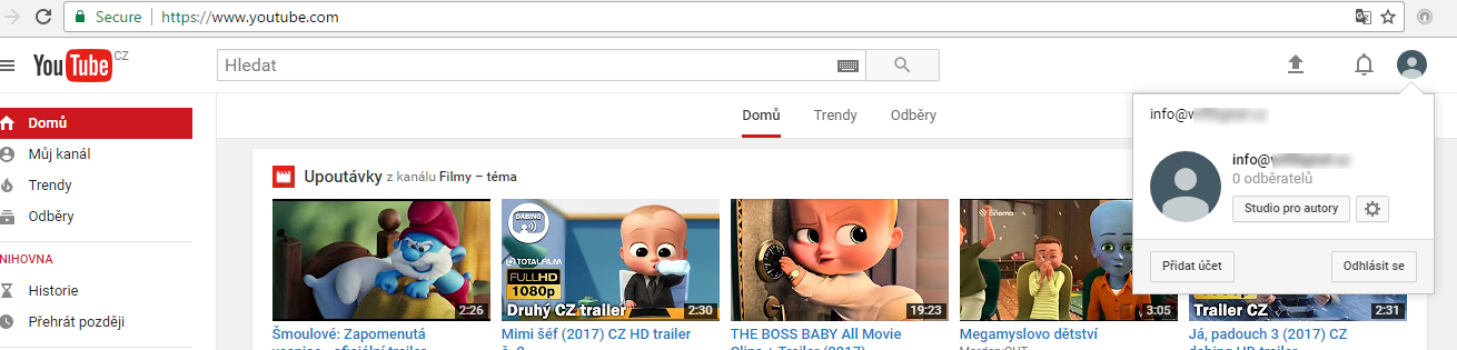 Jak založit a nastavit YouTube kanál | MioWeb